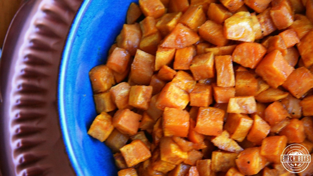 Chaga Maple Glazed Sweet Potatoes: A Festive Side Dish – Birch Boys, Inc.