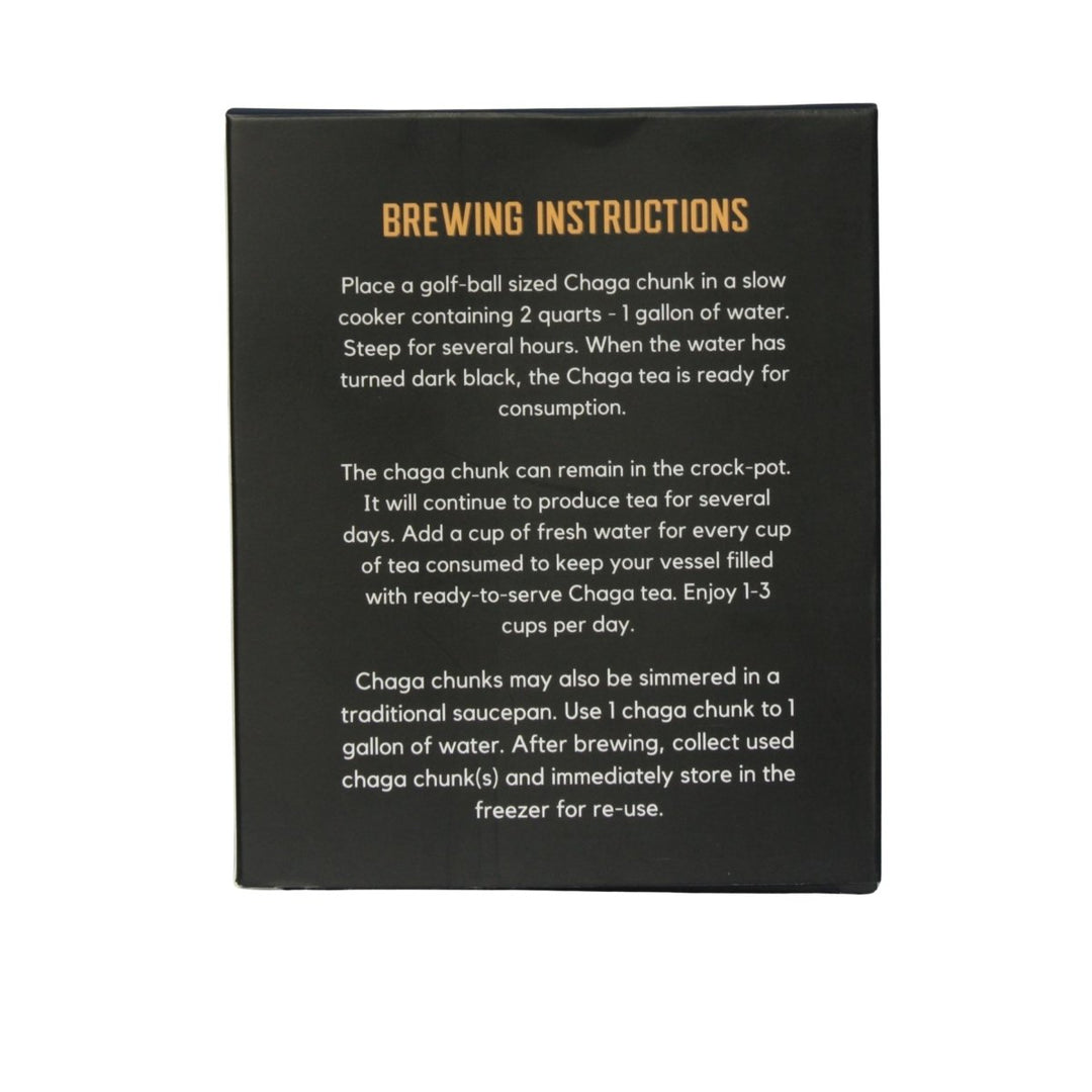 Chaga Chunks - 1lb - Potent & Natural Health Boost – Birch Boys, Inc.