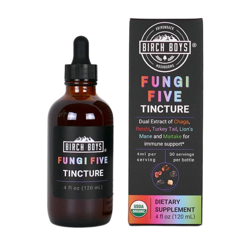 Fungi Five Extract - Quintessential Health Elixir – Birch Boys, Inc.